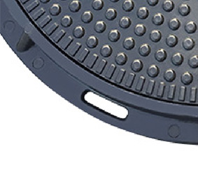 600mm(24") Hinged Round Manhole Cover - Jinmeng Road Establishment